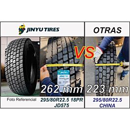 LLANTA 295/80R22.5 18PR 152L JINYU JD575 Pos